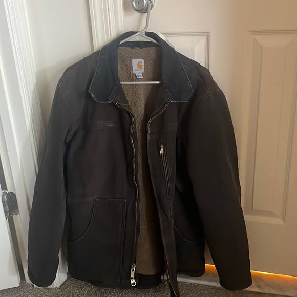 Carhartt | Jackets & Coats | Vintage Carhart Jacket Tag Says Small But ...